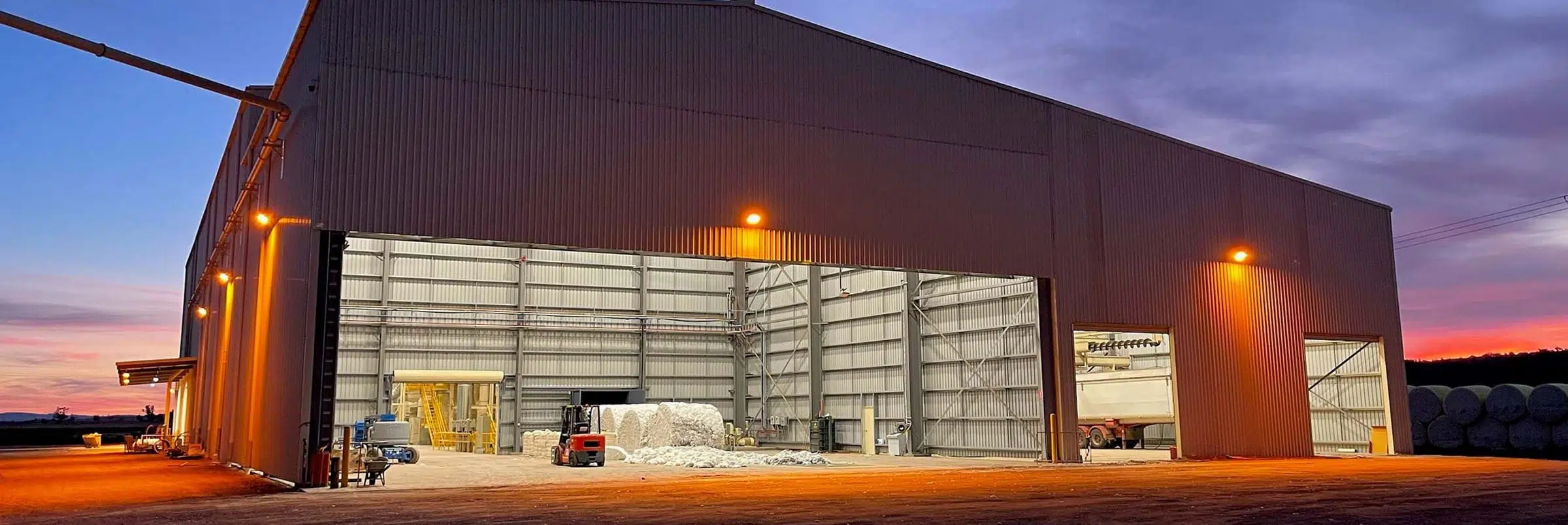 Cotton Gin Facility, Carroll NSW | TechSpan Building Systems